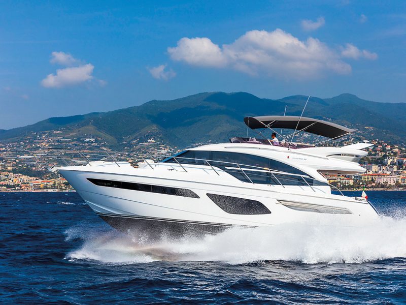 Princess F55: elegant, for travelling anywhere