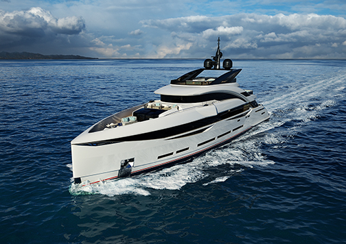 ISA Yachts, in allestimento lo scafo numero 1 dell'ISA GT 45 metri ...
