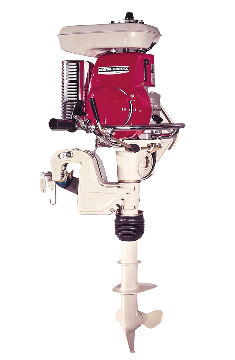 Honda GB30, becoming an outboard - Barchemagazine.com