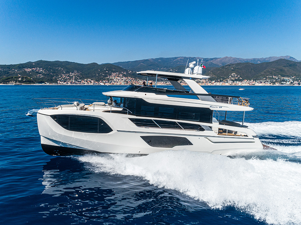 Absolute Navetta 64: the sea trial video - Barche Magazine ISP