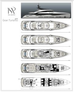 ISA Yachts, in allestimento lo scafo numero 1 dell'ISA GT 45 metri ...