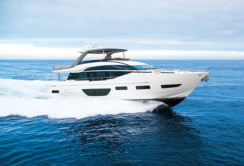 Princess Y85 - Improvement, sinuosity and timelessness - Barche ...