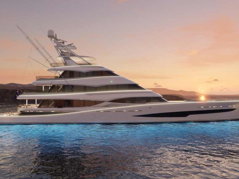 Royal Huisman unveils world’s largest sportfish yacht