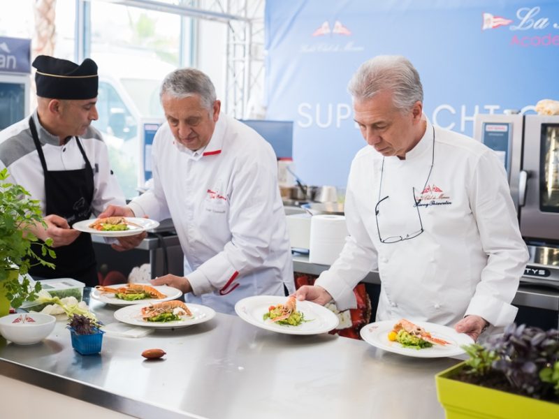 Superyacht Chefs Competition, nine superyacht chefs compete in Monaco
