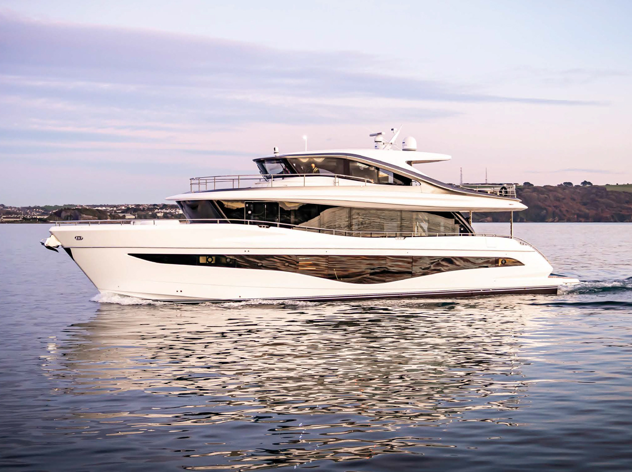 Princess X80, integrating spaces - Barche Magazine ISP