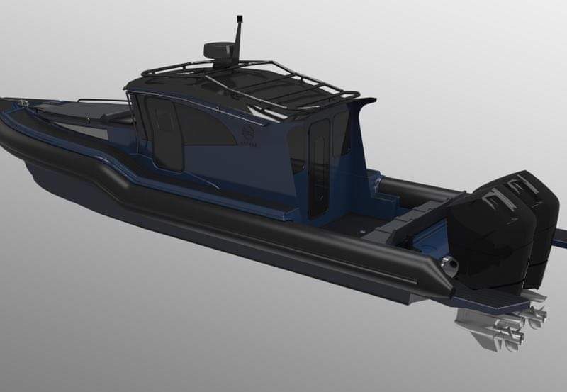 RAFNAR 1200 CROSS CABIN ext5 - Barche Magazine ISP