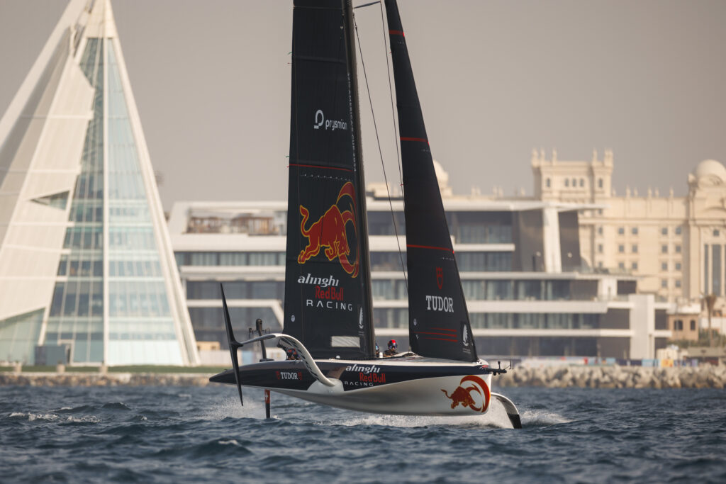Alinghi Red Bull Racing: first day of racing in Jeddah