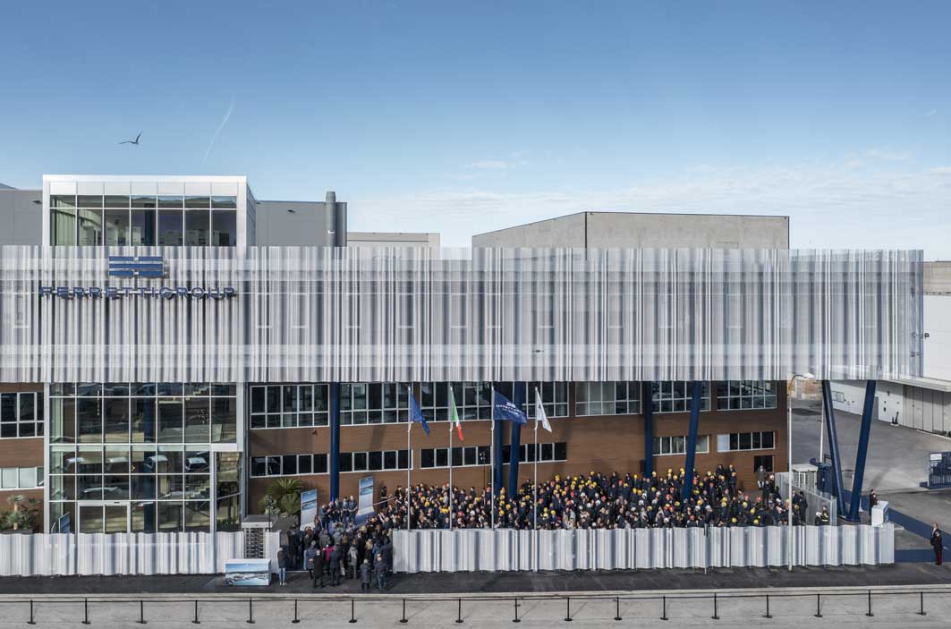 Ferretti Group opens state-of-the-art facility in Ancona