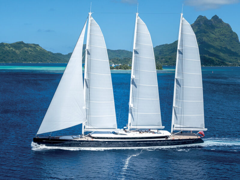 Sea Eagle II by Royal Huisman, dazzling and powerful beauty