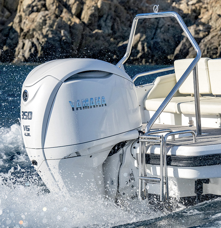 Yamaha V6 F350 - All sound, no noise - Barche Magazine ISP