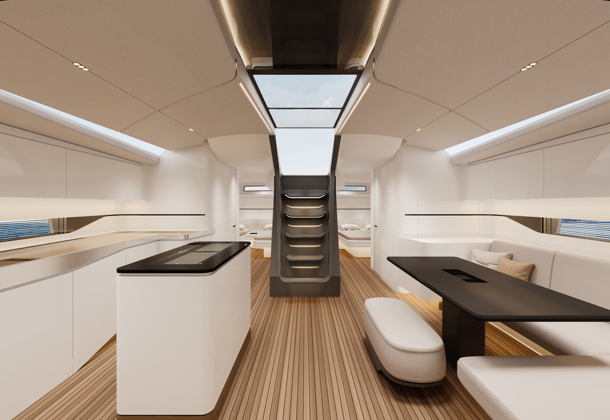 Procede la costruzione dell’M72 di Mylius Yachts e Carkeek Design ...