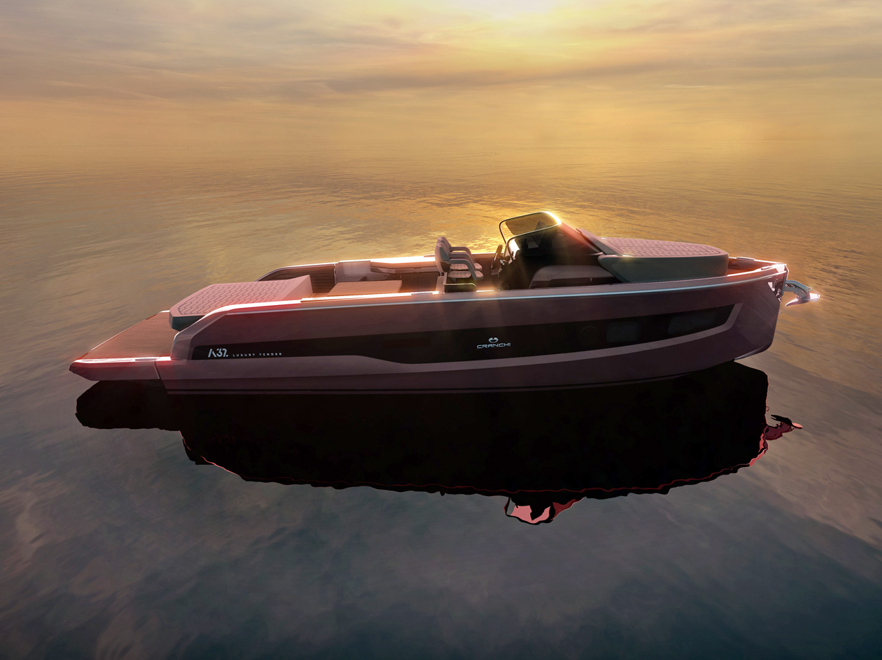 Cranchi Yachts annuncia l’A32 Luxury Tender - Barche Magazine ISP