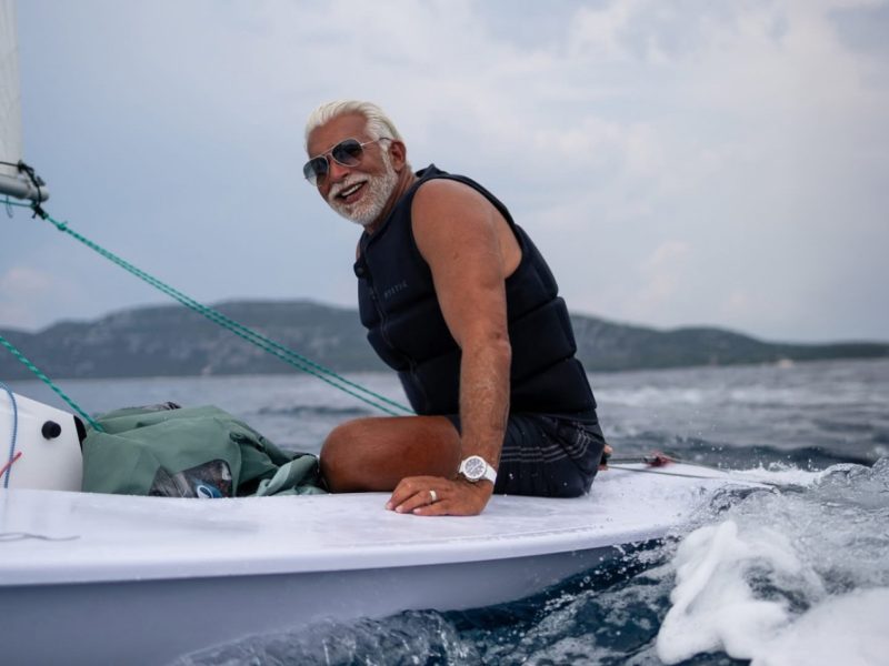 Dan Lenard - Vela Code Foundation, endurance record with the Laser/ILCA ...