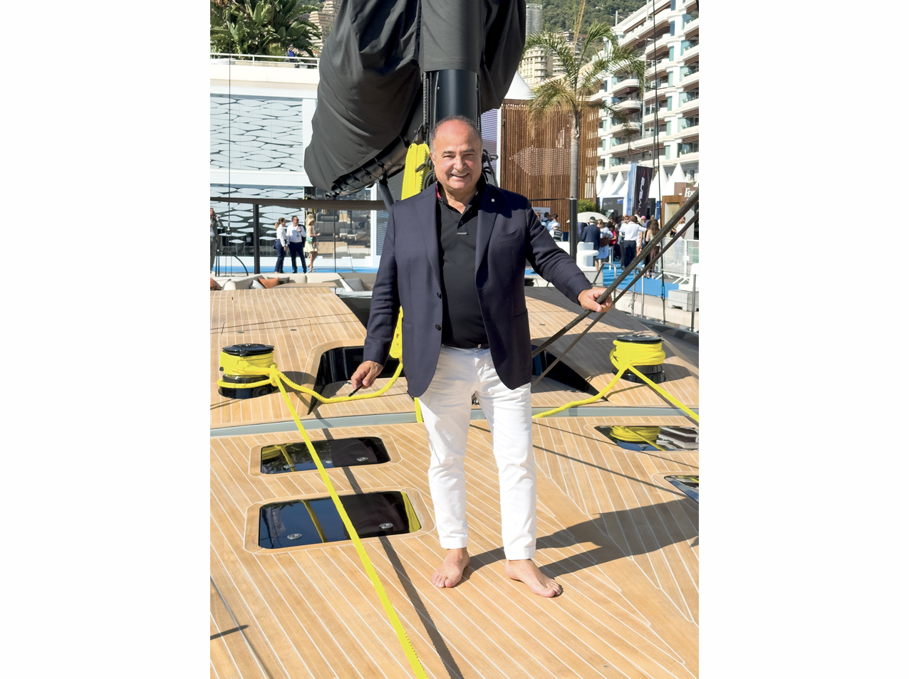 Burton’s yacht, the editorial by Franco Michienzi - Barche Magazine ISP